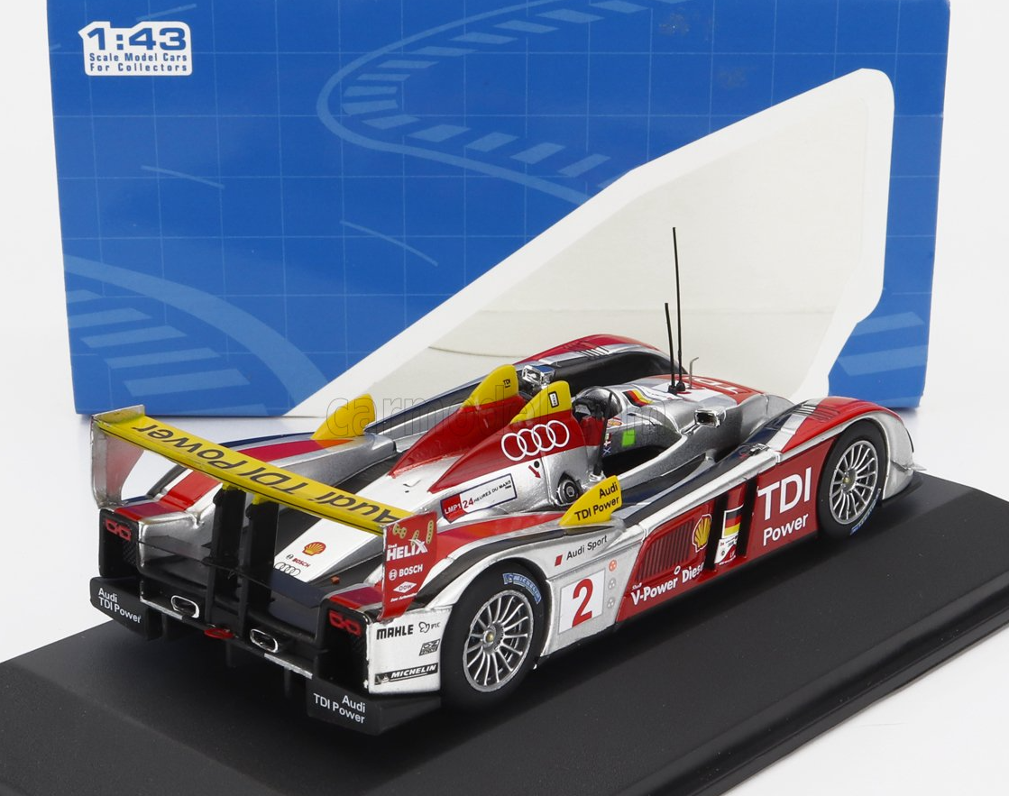 1:43 2008 Le Mans 24 Hour Winner -- #2 Audi R10 TDI -- IXO Models