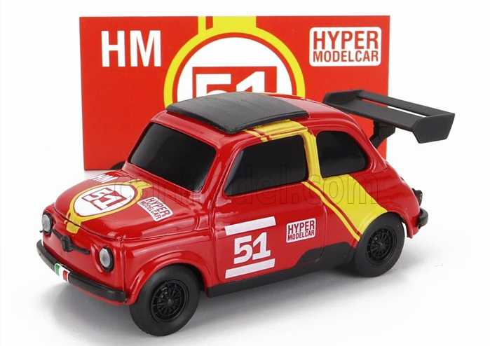 1:43 Fiat 500 -- 2023 24h Le Mans Winner Tribute Livery -- Brumm