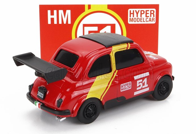 1:43 Fiat 500 -- 2023 24h Le Mans Winner Tribute Livery -- Brumm