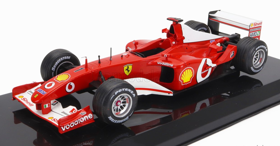 1:24 2002 Michael Schumacher - World Champion - Ferrari F2002 - Atlas/