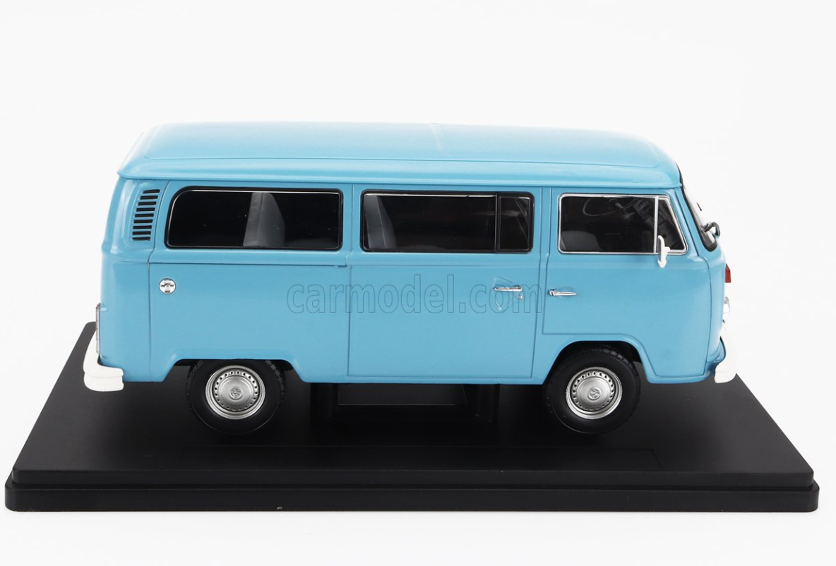 1:24 Volkswagen T2 Kombi Minibus 1976 -- Light Blue -- Atlas/Edicola