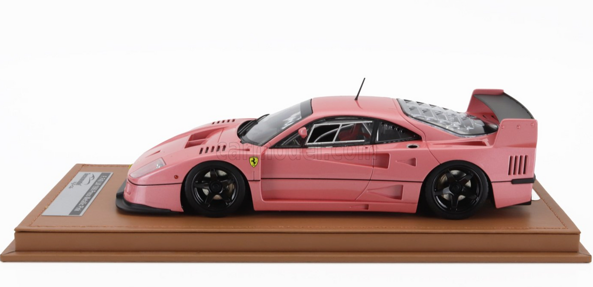 1:18 Ferrari F40 LM 1996 -- Pink w/Black Wheels -- Tecnomodel