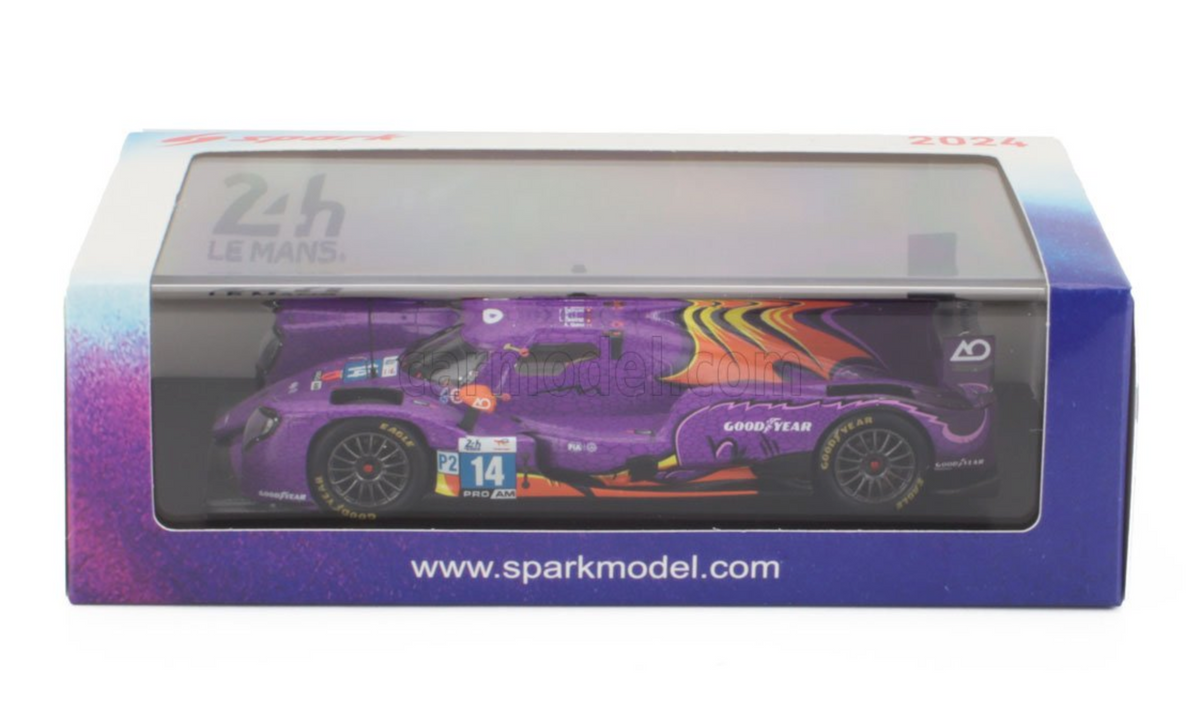 1:43 2024 Le Mans 24h LMP2 -- #14 AO Racing "Spike the Dragon" -- Spar