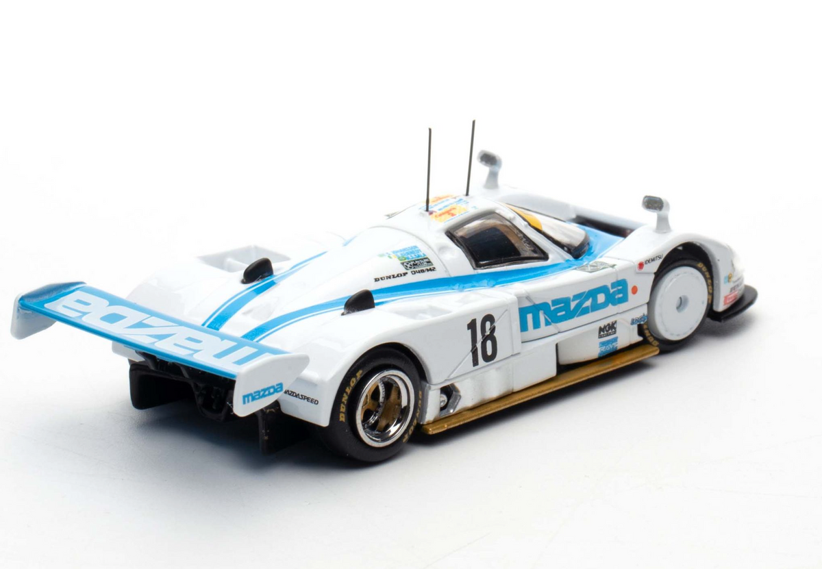 1:64 1991 Le Mans 24h -- #18 White/Blue Mazda 787B -- BM Creations