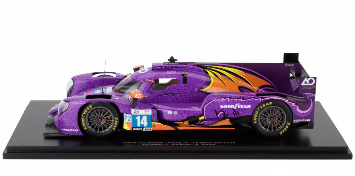 1:18 2024 Le Mans 24h LMP2 -- #14 AO Racing "Spike the Dragon" -- Spar