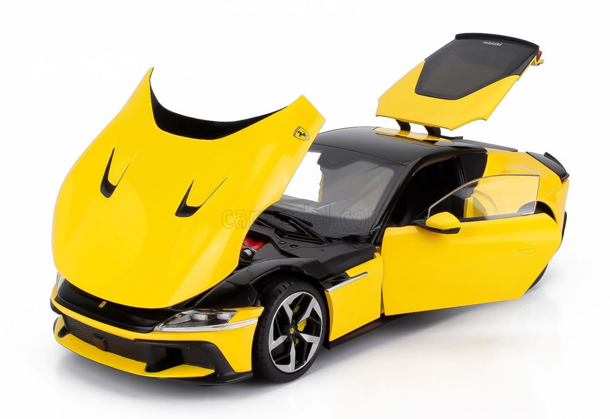 (Pre-Order) 1:18 Ferrari 12 Cilindri -- Giallo Modena Yellow -- Polist