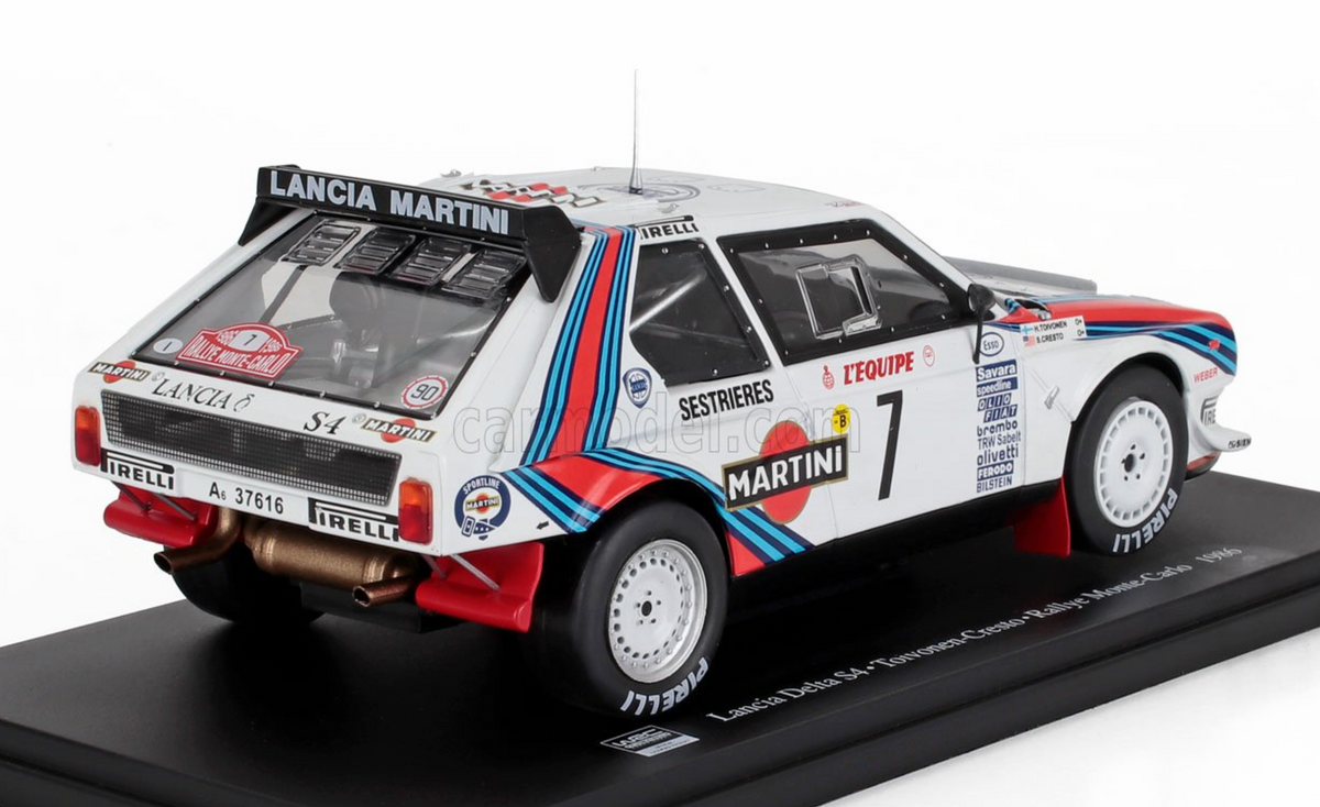 1:24 1986 Monte Carlo Rally Winner - #7 Martini Lancia Delta S4 -- Atl