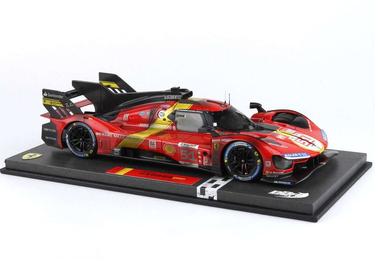 1:18 2023 LeMans 24h Winner (End of Race - Dirty) -- #51 Ferrari 499P