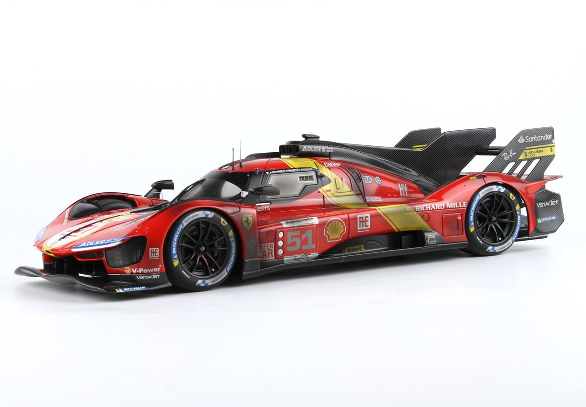 1:18 2023 LeMans 24h Winner (End of Race - Dirty) -- #51 Ferrari 499P