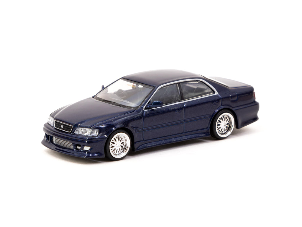 1:64 Toyota Chaser JZX100 Vertex -- Blue Metallic -- Tarmac Works
