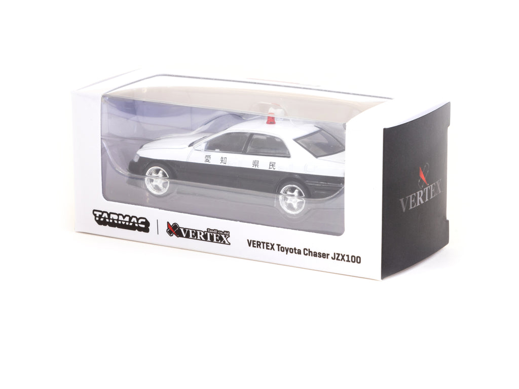 1:64 Toyota Chaser JZX100 -- VERTEX Police Car -- Tarmac Works