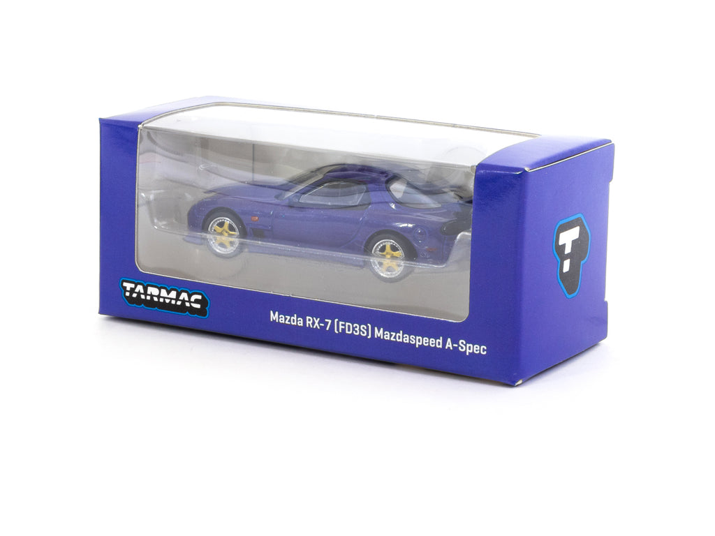 1:64 Mazda RX-7 (FD3S) Mazdaspeed A-Spec -- Innocent Blue Mica -- Tarm