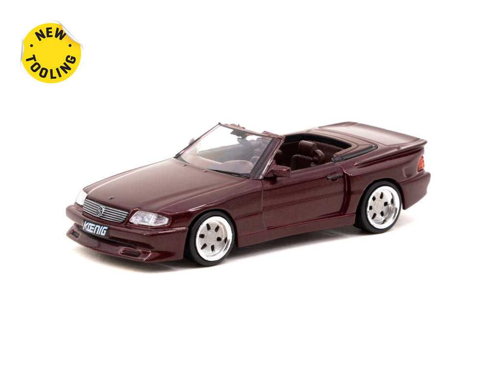 1:64 Mercedes-Benz SL 500 (Koenig-Specials R129) -- Maroon -- Tarmac W