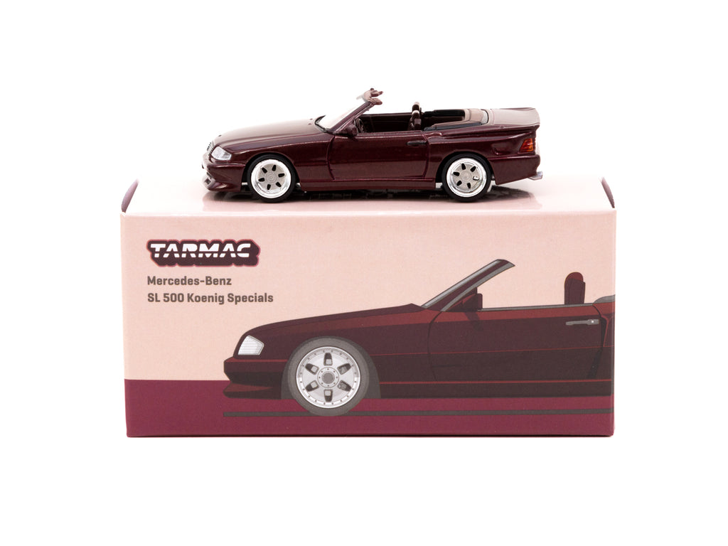 1:64 Mercedes-Benz SL 500 (Koenig-Specials R129) -- Maroon -- Tarmac W