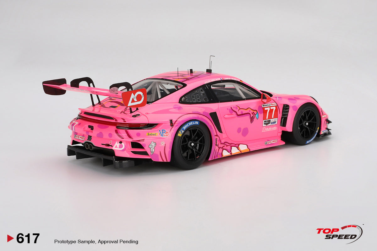 (Pre-Order) 1:18 2024 IMSA Road America -- #77 “ROXY” Porsche 911 GT3
