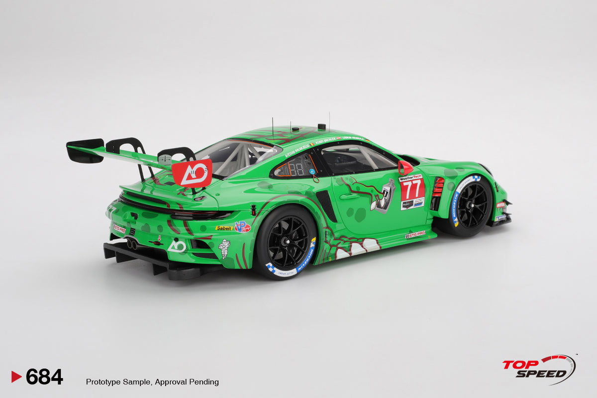 (Pre-Order) 1:18 2025 IMSA Sebring 12 Hrs Winner -- #77 "REXY" Porsche