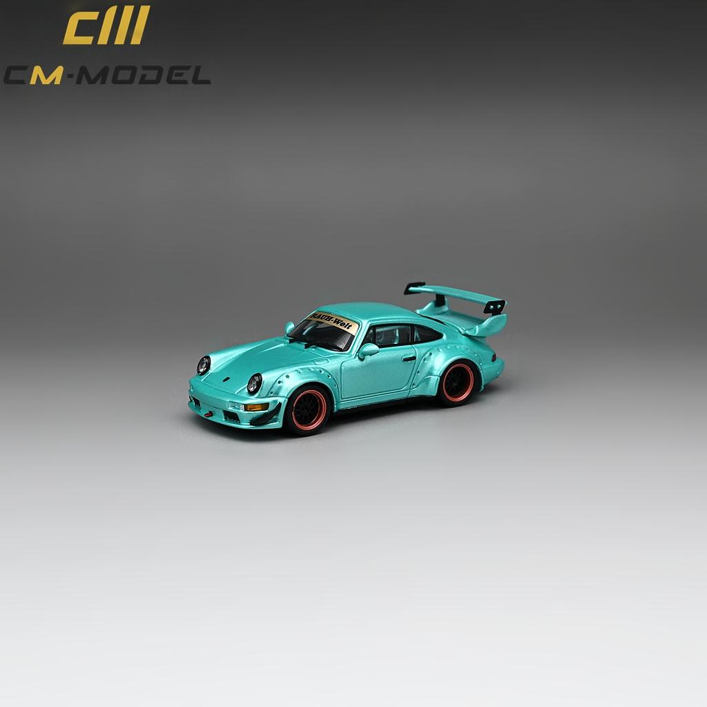 1:64 RWB 964 -- Tiffany Blue -- CM-Model Porsche 911