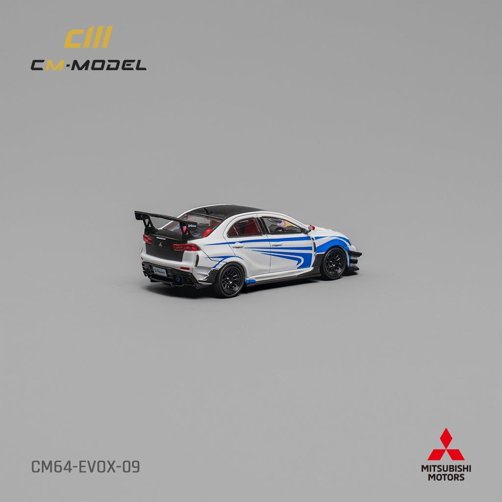 1:64 Mitsubishi Lancer Evo X (10) VARIS -- White -- CM-Model