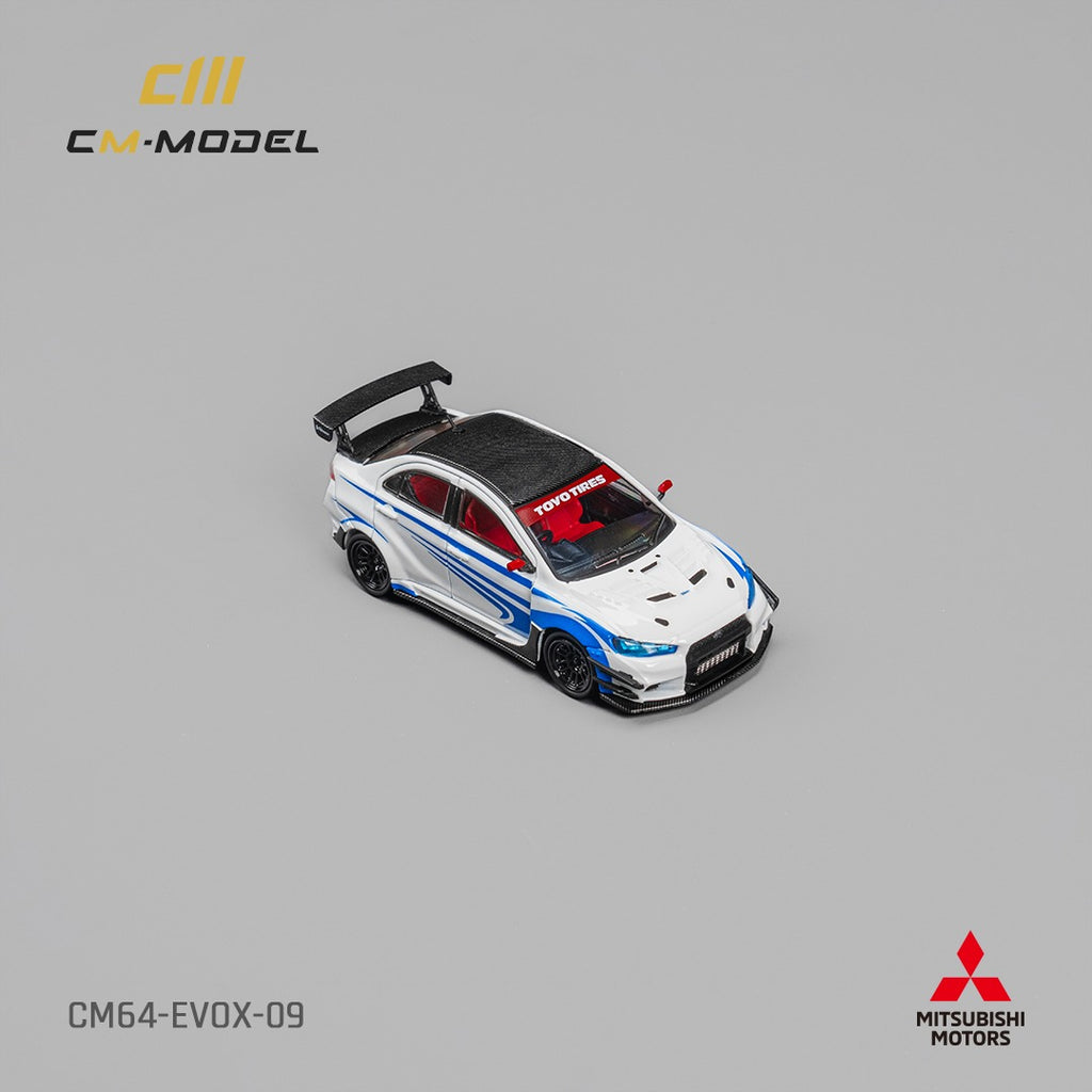 1:64 Mitsubishi Lancer Evo X (10) VARIS -- White -- CM-Model