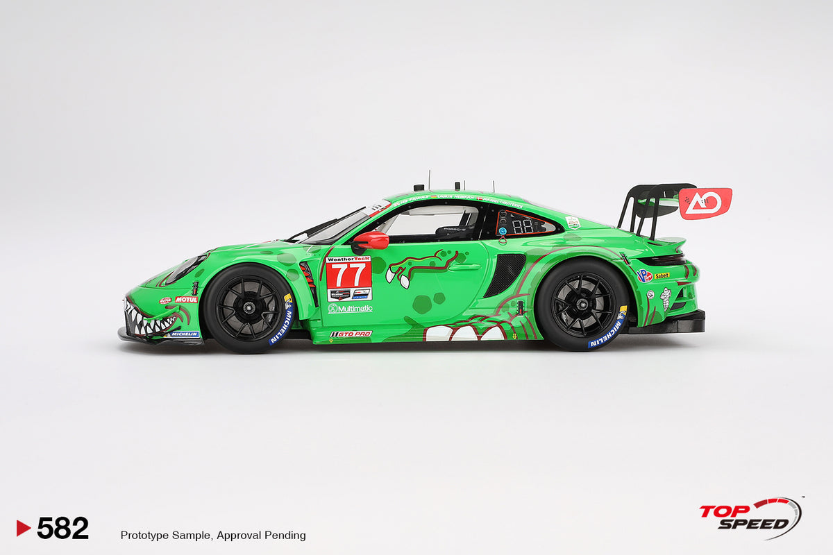 1:18 2024 IMSA Daytona 24Hr -- #77 "REXY" Porsche 911 GT3 R -- TopSpee