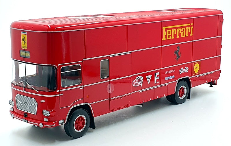 1:18 Ferrari Race Team Transporter -- 1970 Fiat OM 150 Rolfo Truck