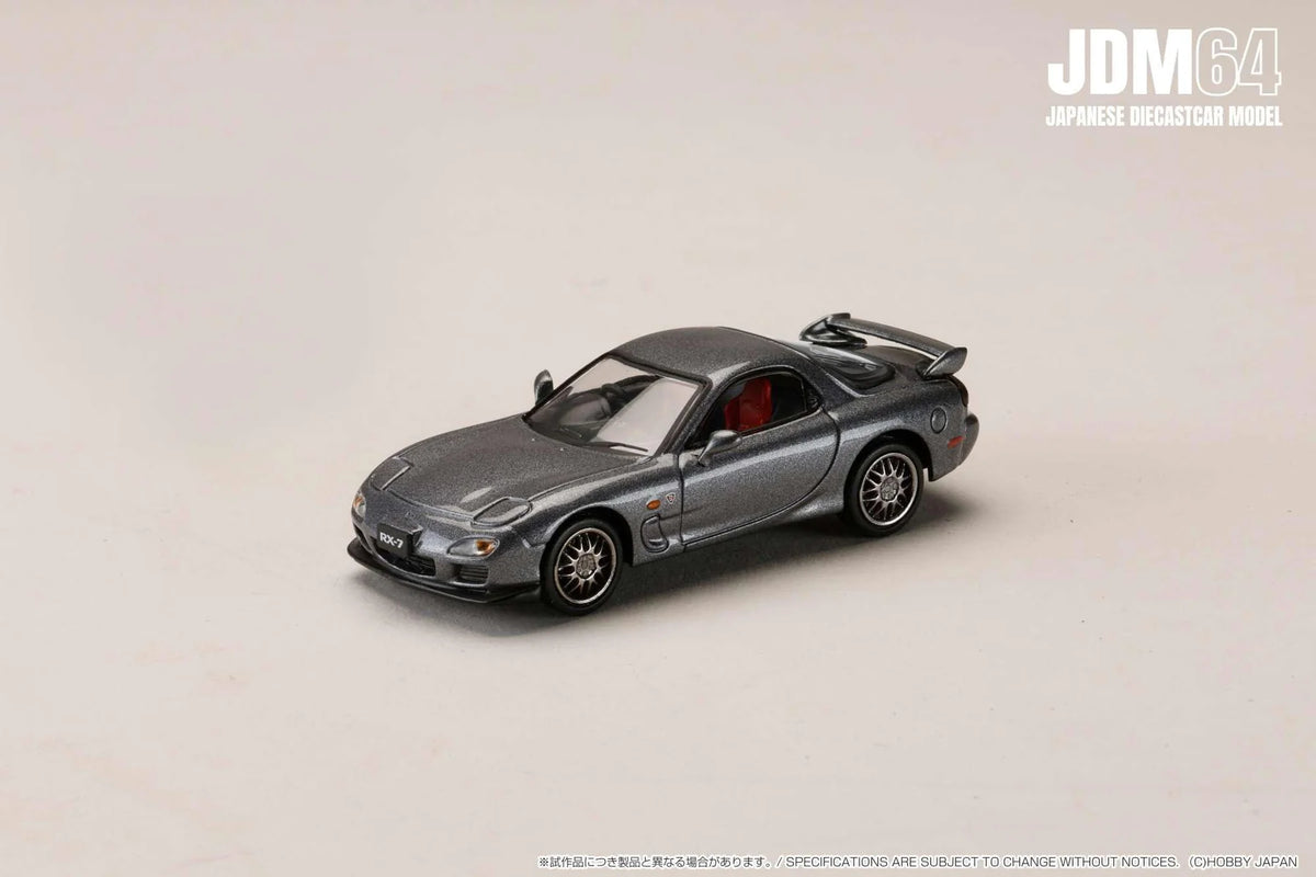 1:64 Mazda RX-7 (FD3S) Spirit R Type A -- Titanium Grey Metallic -- Ho
