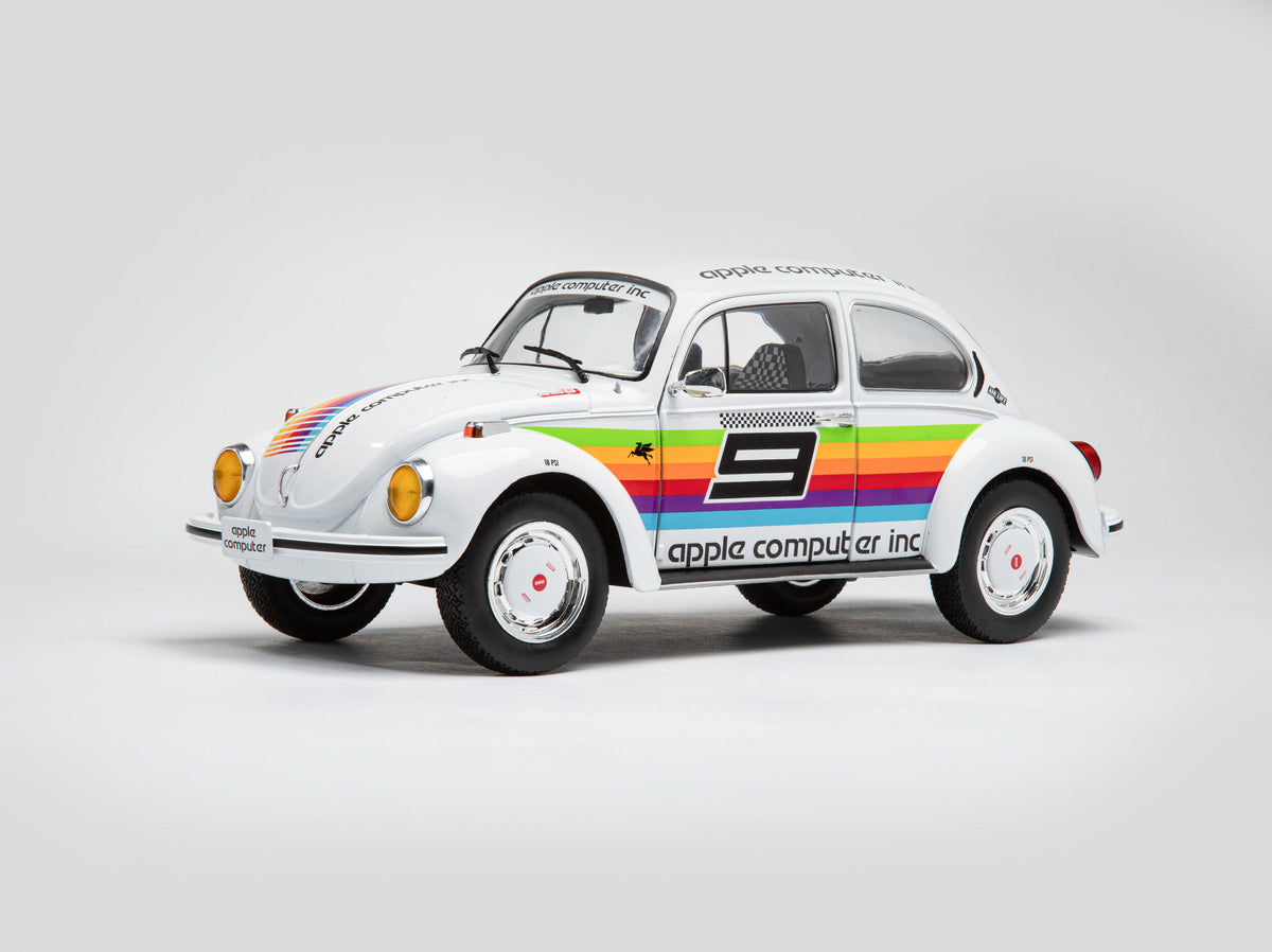 1:18 Volkswagen Beetle -- #9 Apple Computer Livery "Le Mans Tribute"