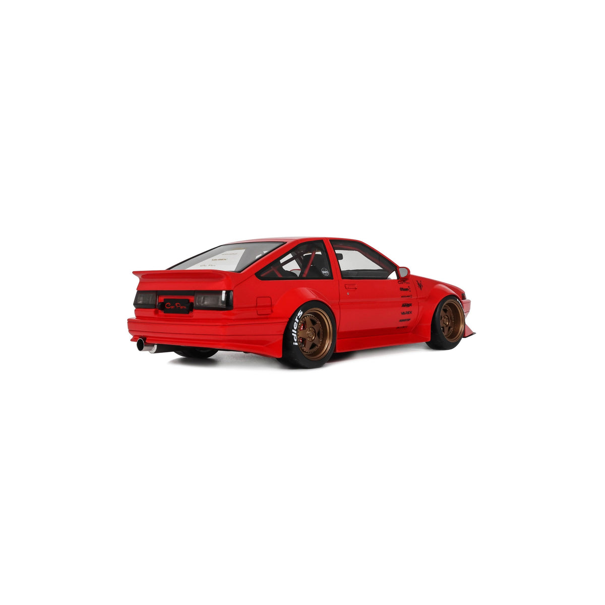 (Pre-Order) 1:18 Toyota AE86 Sprinter Trueno Widebody -- Ferrari Rosso