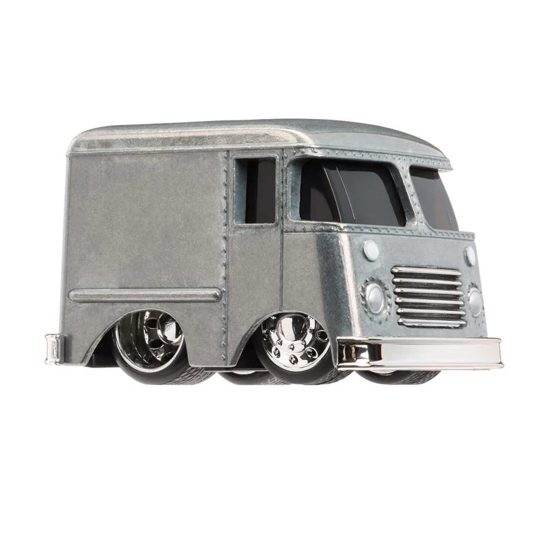 1:64 1954 Grumman Step Van (Custom) -- Raw Grey -- CarTuned: Mainline