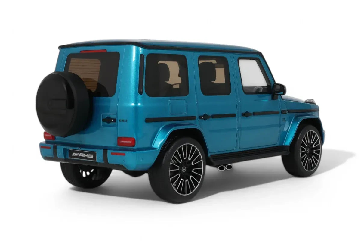 1:18 Mercedes-Benz G63 AMG -- Hyper Blue Magno -- GT Spirit