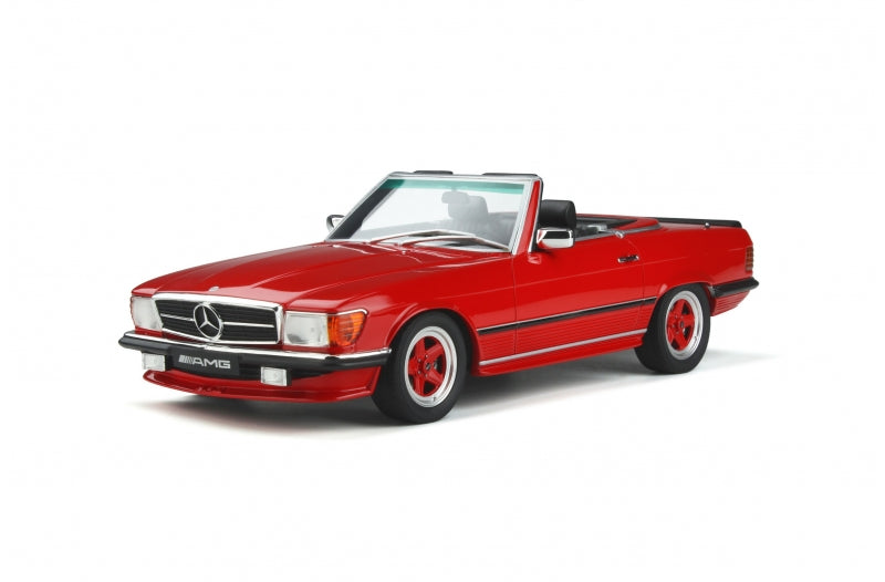 1:18 Mercedes-Benz R107 500 SL AMG -- Signal Red -- Ottomobile