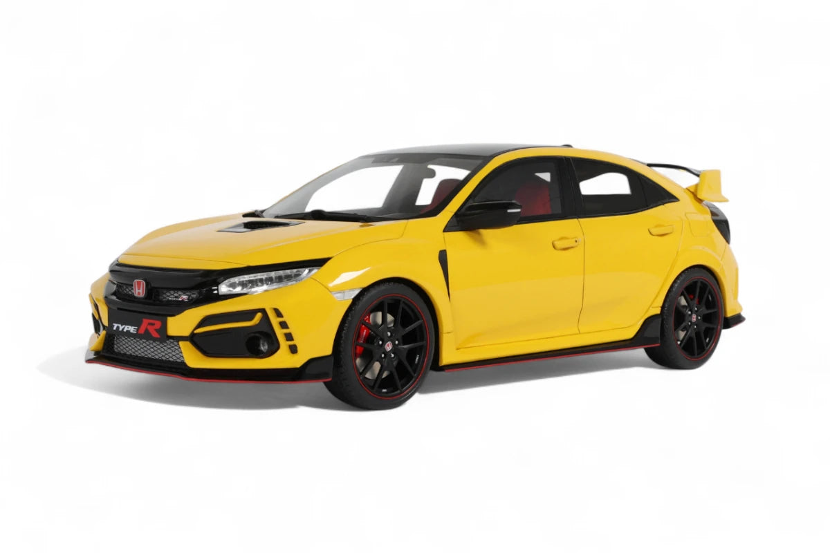 (Pre-Order) 1:18 Honda Civic Type R (FK8) Euro Spec -- Sunlight Yellow