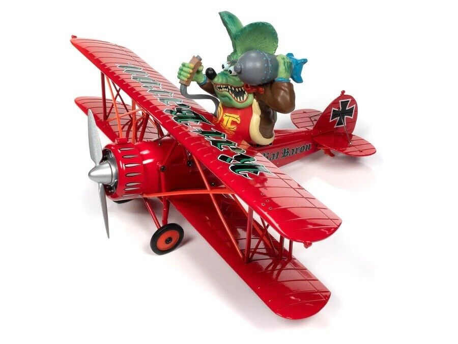 1:30 Rat Fink "Rat Baron" -- 1929 Waco Straight Wing Airplane -- Auto