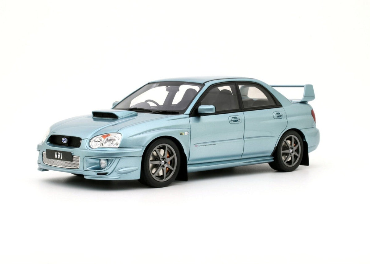 1:18 Subaru Impreza WRX Sti Solberg Edition -- Ice Blue Metallic -- Ot