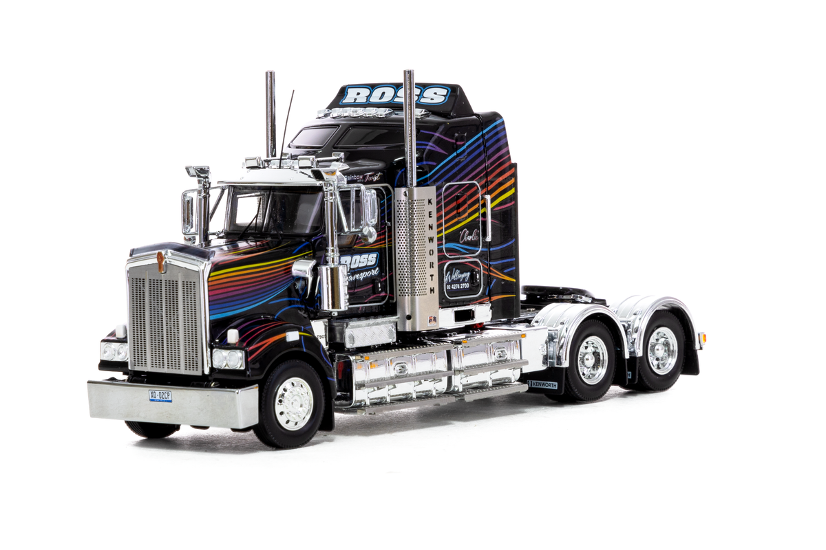 1:50 Kenworth T909 -- Ross Transport - Rainbow Truck -- Drake Truck Z0