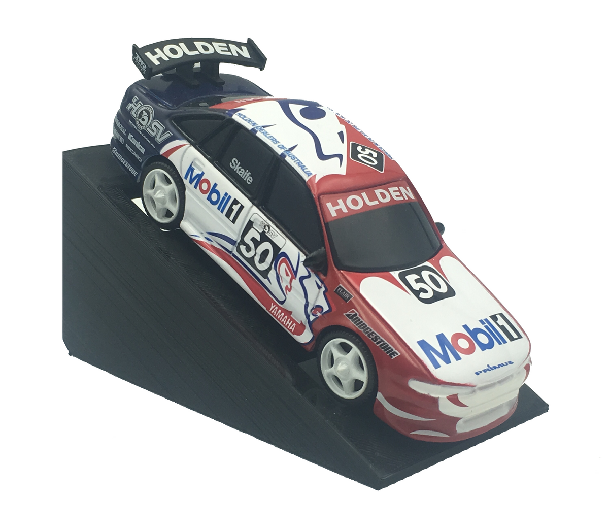 1:43 Model Car Display Ramp -- 3D Printed Plastic Stand for your model