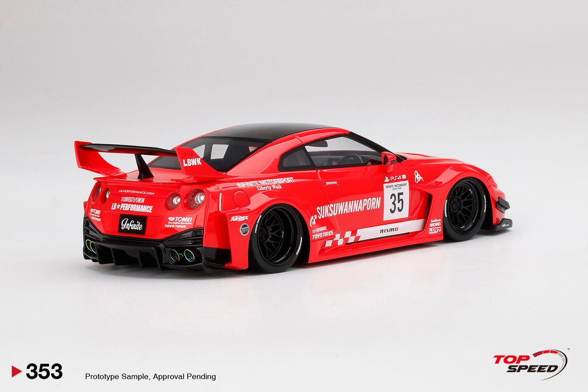 1:18 Nissan R35 GT-RR Ver.1 -- Motul LB-Silhouette WORKS GT -- Top Spe