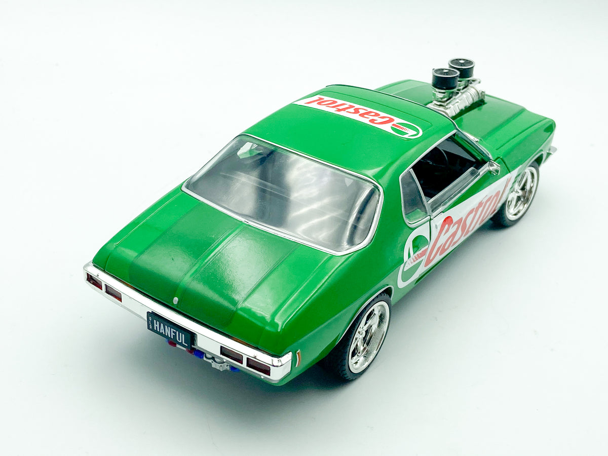 1:24 HANFUL Castrol -- Holden Monaro HQ GTS Burnout Car -- DDA/Greenli