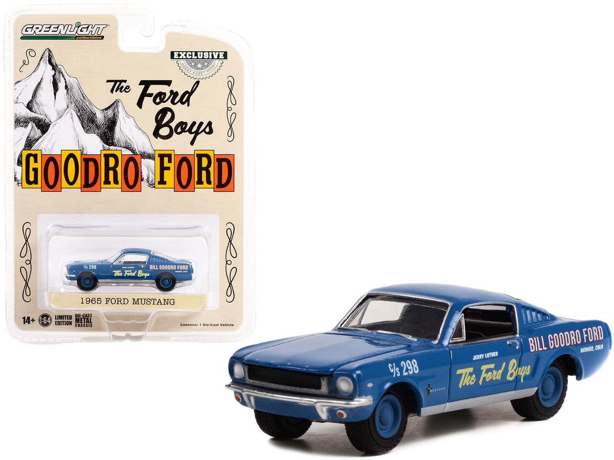 1:64 1965 Ford Mustang Fastback -- "The Ford Boys" Goodro Ford -- Gree