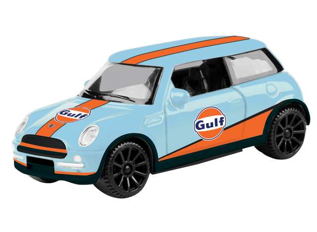 1:43 Mini Cooper -- Gulf Livery -- MotorMax
