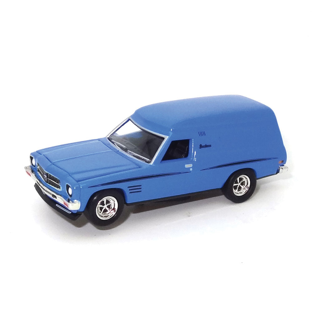 1:64 1972 Holden HQ Sandman V8 Panel Van -- Azure Blue -- Cooee Classi