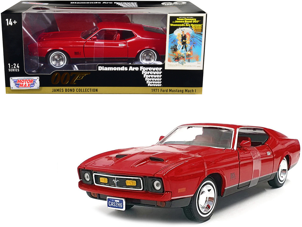 1:24 1971 Ford Mustang Mach 1 -- James Bond "Diamonds are Forever"