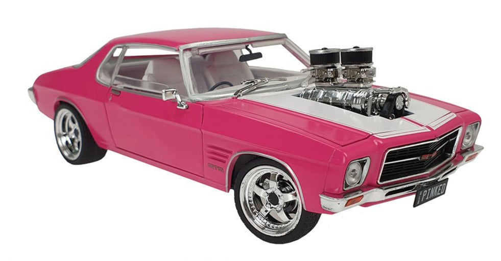 1:24 Holden Monaro HQ GTS -- Pink w/Supercharger -- DDA/Greenlight