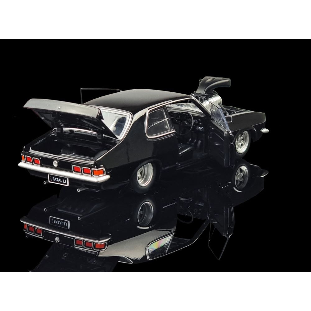 1:24 Holden LJ Torana Custom Supercharged -- Black/Blue -- DDA Collect