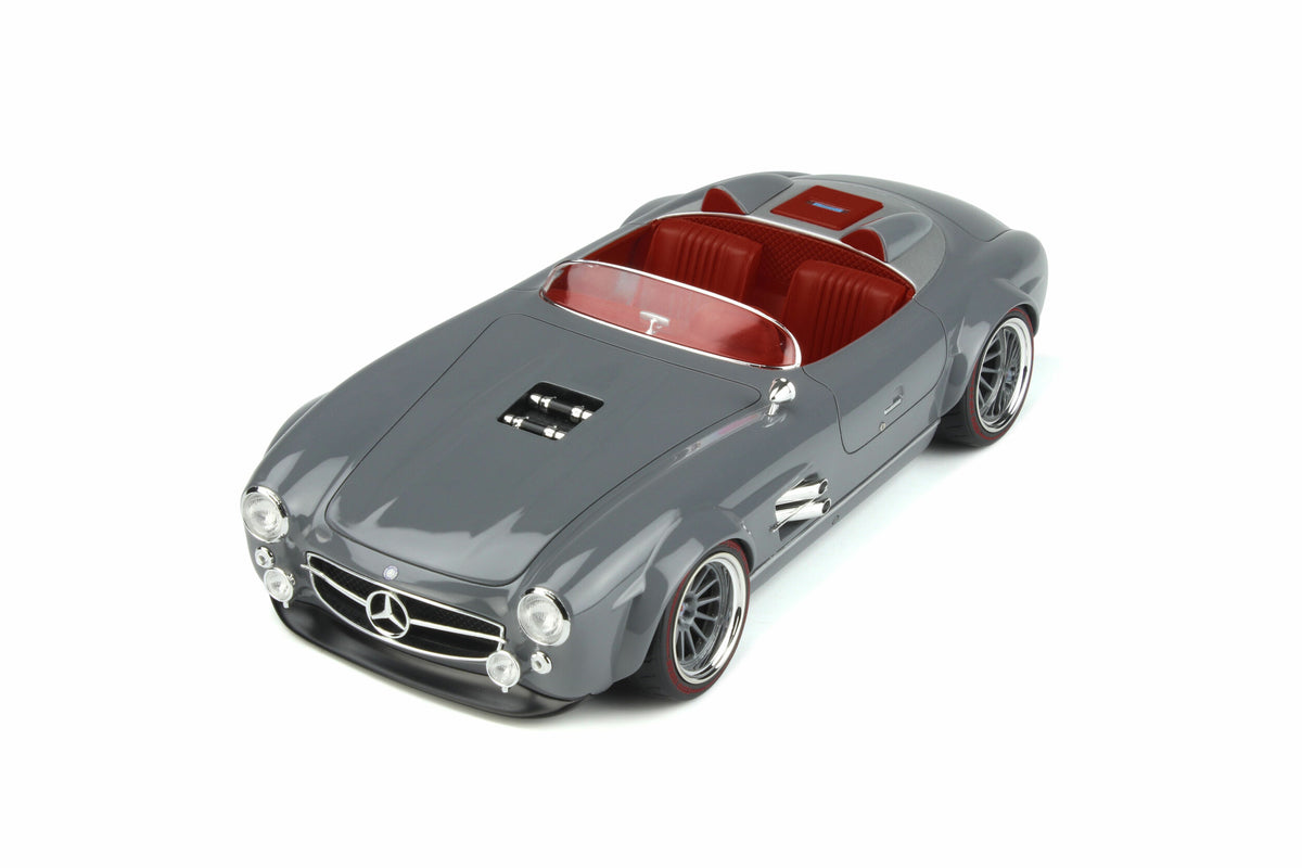 1:18 Mercedes-Benz S-Klub Speedster By Slang500 & JONSIBAL -- Grey